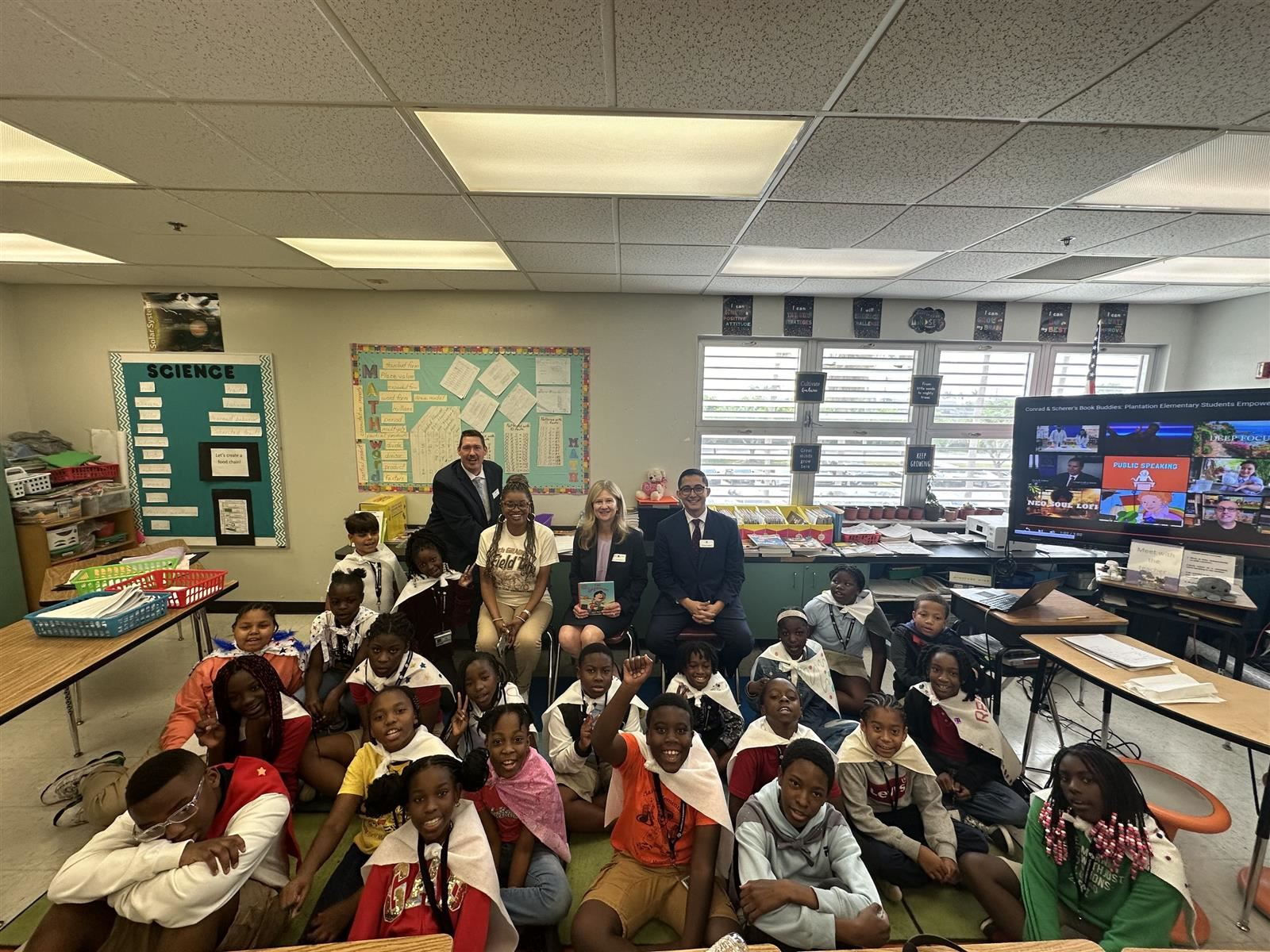 BCPS Shine: Conrad & Scherer Book Buddies Bring Superheroes to ...